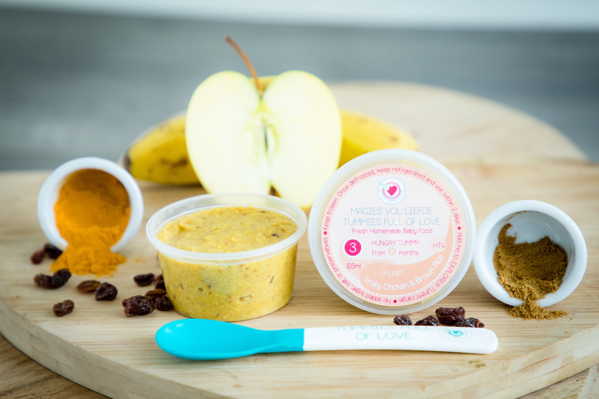 Hungry Tummy Fruity Chicken with brown rice - Tummies Full Of Love